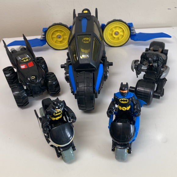 DC Comics | Toys | Dc Comics Imaginext Batman Batcycle Dark Knight ...